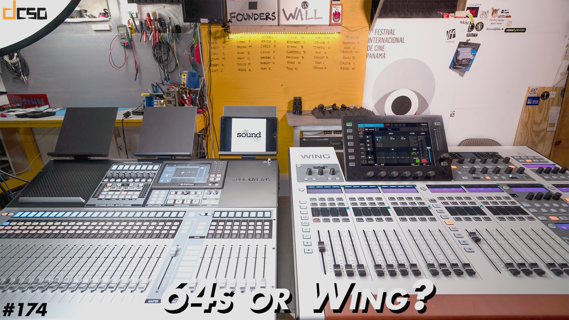 PreSonus StudioLive 64s & Behringer Wing Heads-Up First Look • DcSoundOp