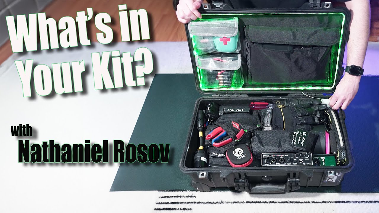 Pelican Unpack - What's in YOUR Kit? with D.C. audio pro Nathaniel ...